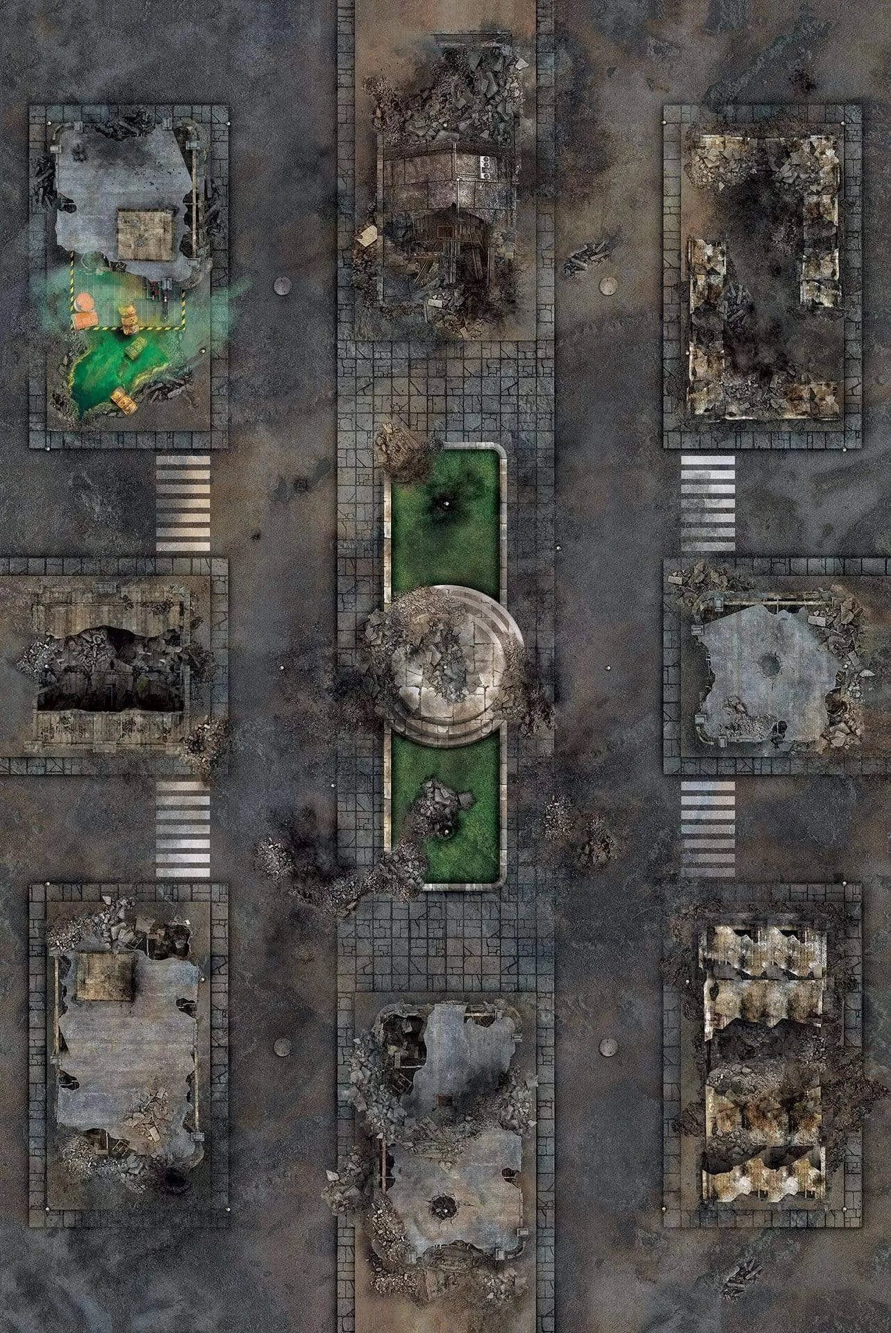 Apocalypse | 72x48 | Game mat Wargame