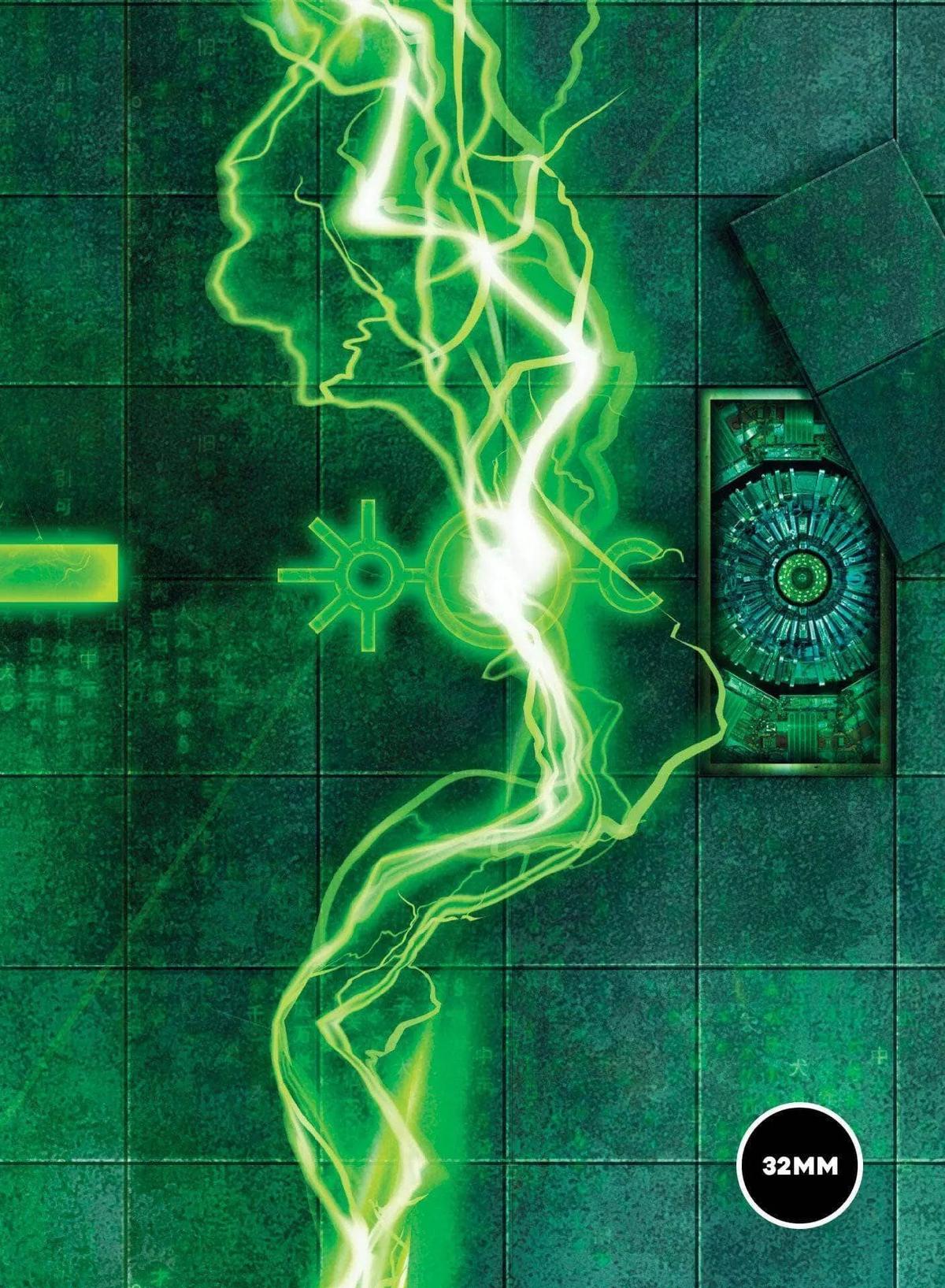 King Rising - 60x44 - Tapis de jeu NECRONS Wh40k