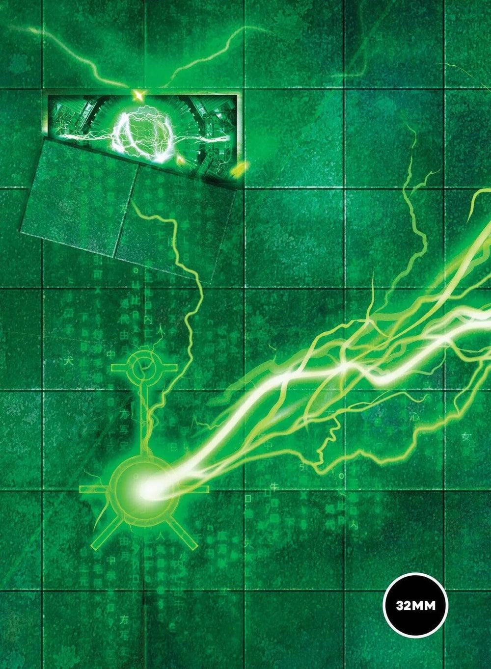 King Rising - 60x44 - Tapis de jeu NECRONS Wh40k